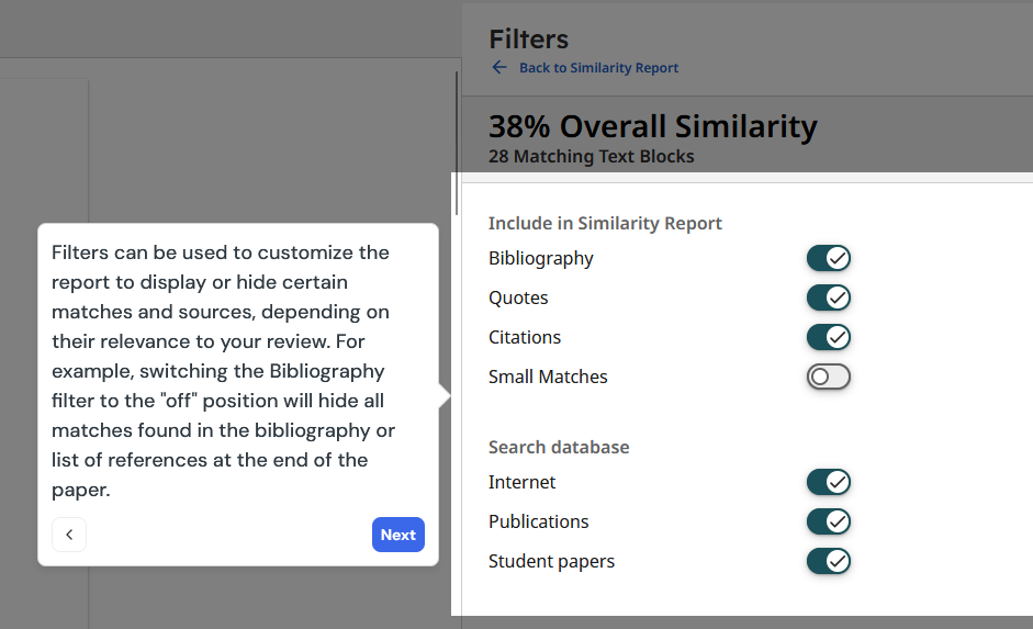 Turnitin – Guides in English