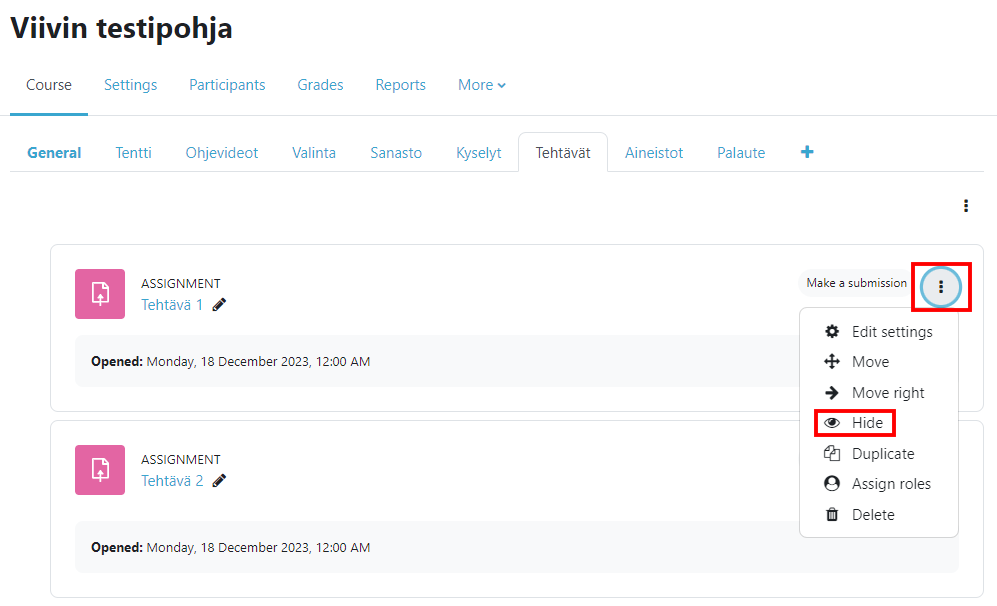 Moodle > Teacher > Course > Course Formats – Guides in English